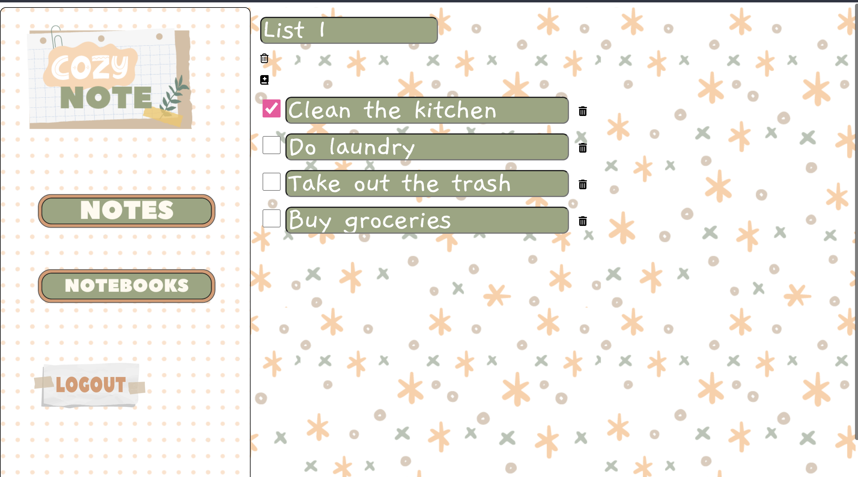 GitHub - andrea-green/Cozy-Note