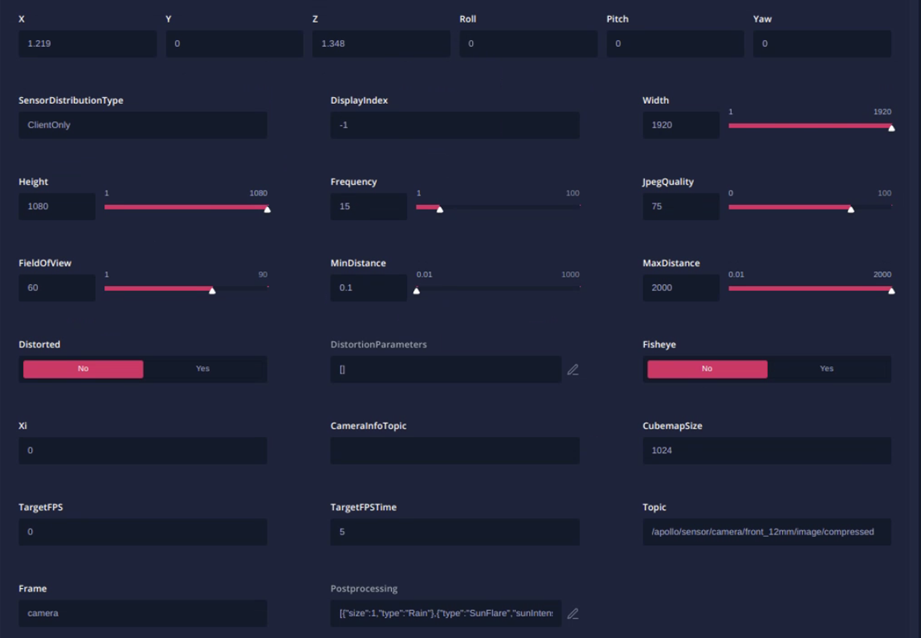 Camera Sensors · Issue #2108 · lgsvl/simulator · GitHub