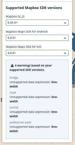 line-width data-driven-styling compatibility table is incorrect · Issue #6576 · mapbox/mapbox-gl ...