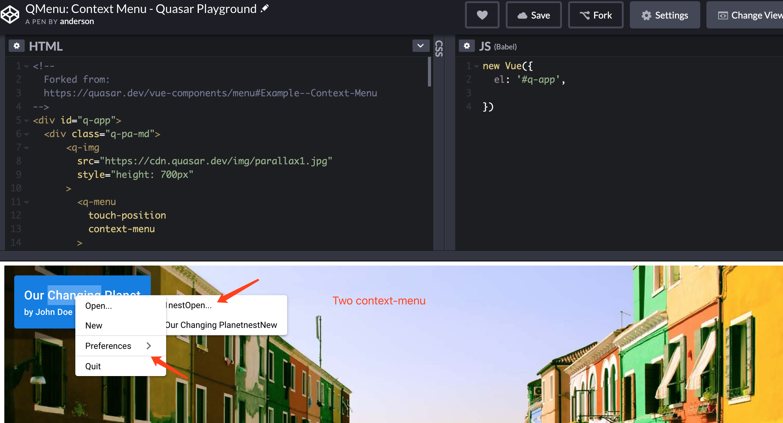 Div nest div, two context menu appear at the same time, overlapped · Issue #5135 ...