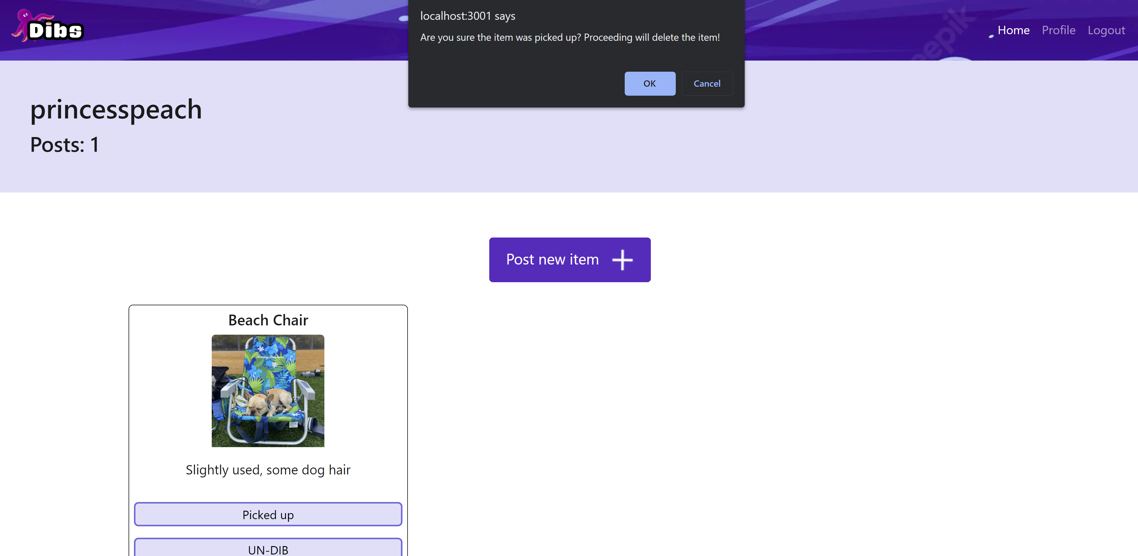 GitHub - elbedewi95/dibs_copy: A website to help you get rid of your junk, and get someone else ...