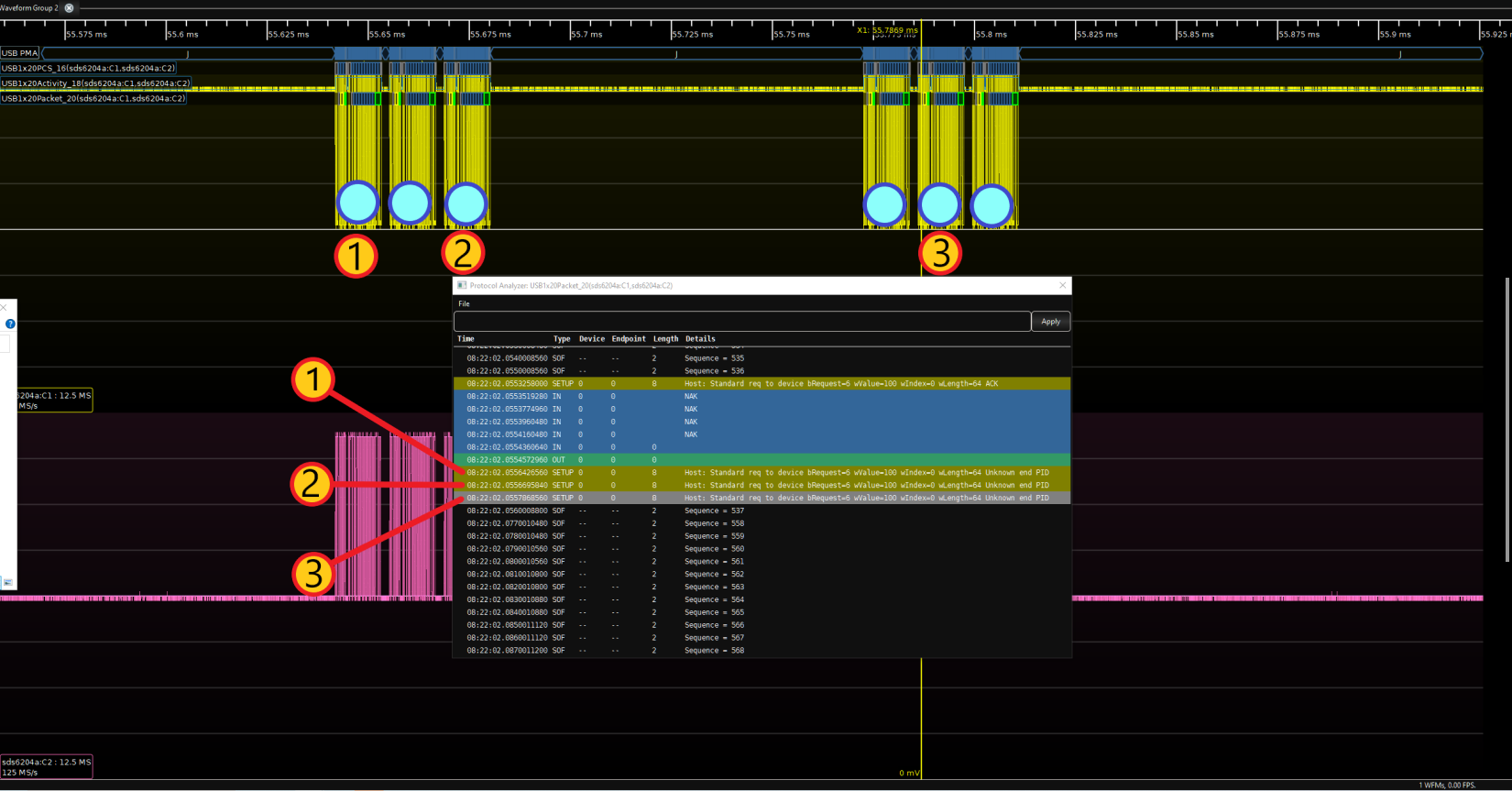 Protocol Analyzer: doesn't list all USB SETUP transactions · Issue #723 · ngscopeclient/scopehal ...