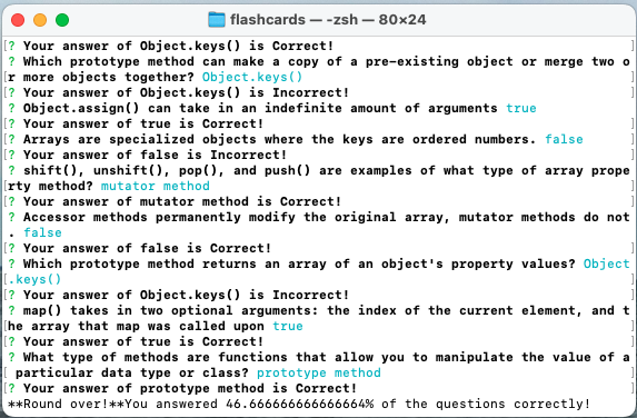 GitHub - FrazierLE/flashcards: Flashcards starter kit