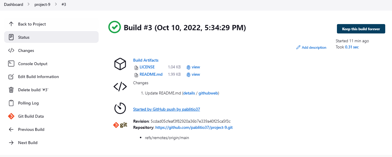 GitHub - pablitio37/project-9: INSTALL AND CONFIGURE JENKINS SERVER