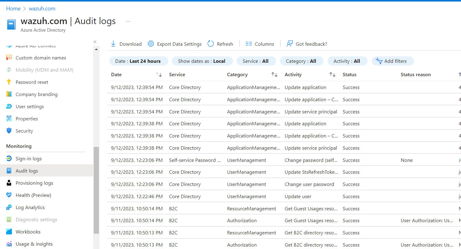 Incorrect Step In Azure Storage Integration · Issue 6494 · Wazuhwazuh Documentation · Github