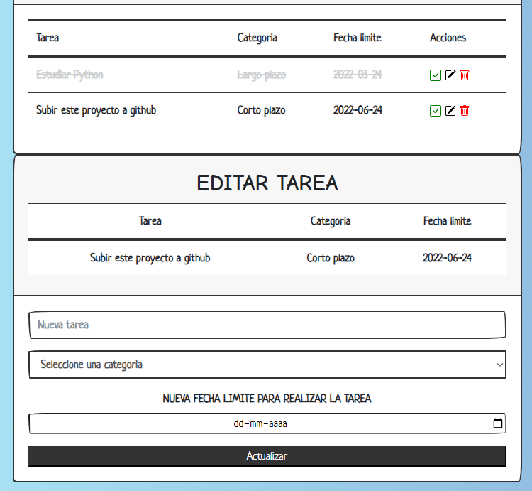 GitHub - nicolastve/Gestor-Tarea: Aplicación para gestión de tareas, desarrollado con Python y Flask
