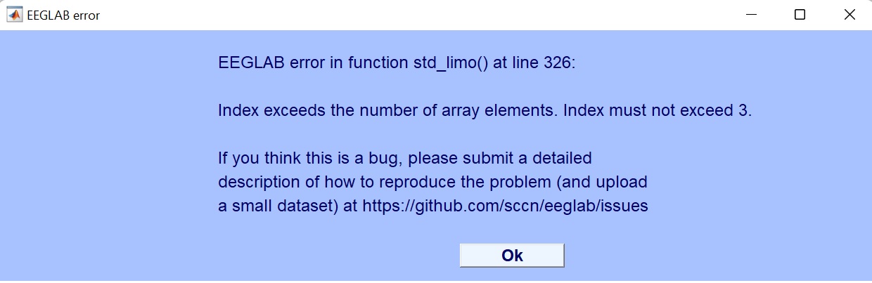 LIMO error · Issue #562 · sccn/eeglab · GitHub