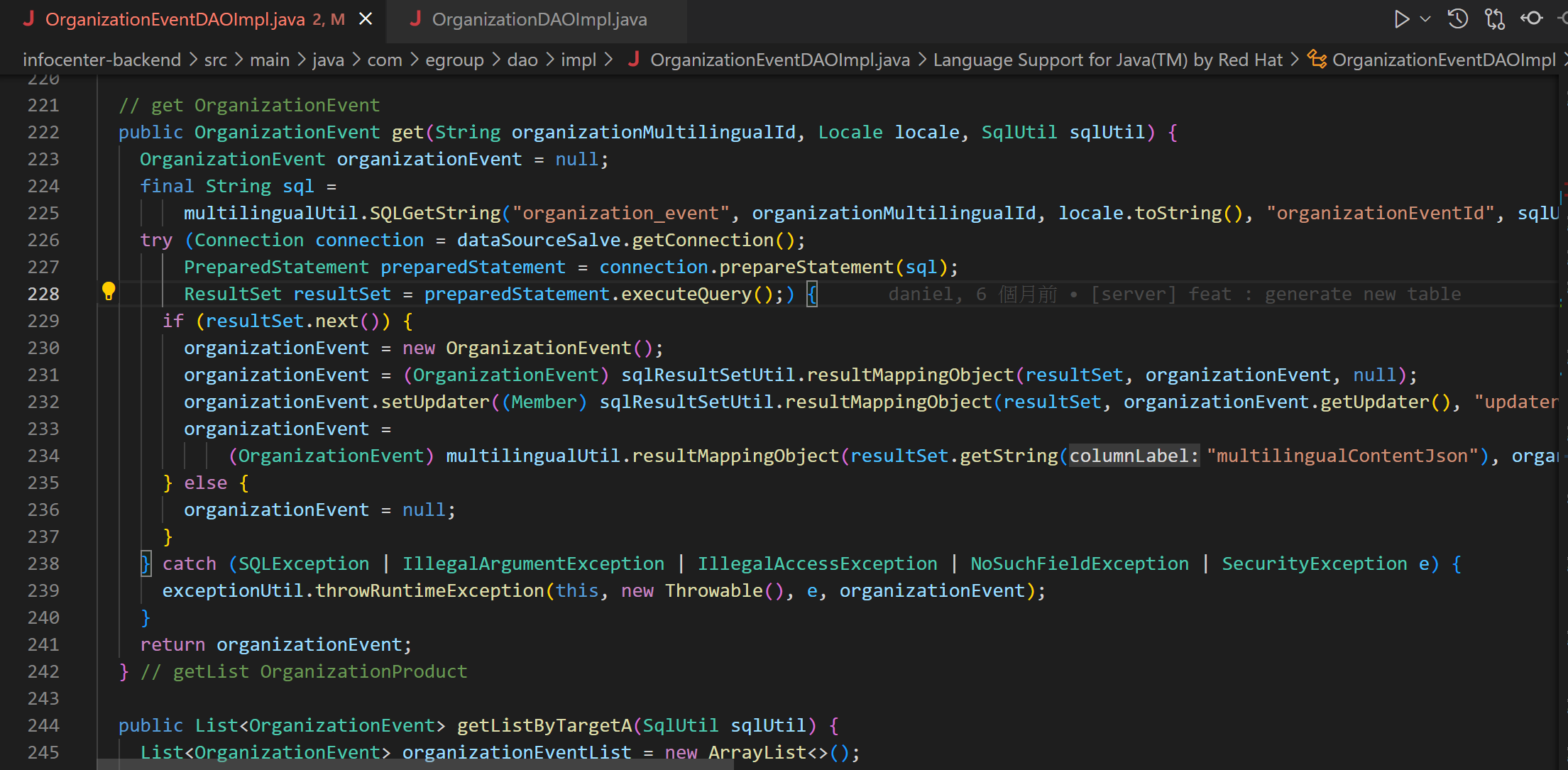 (solved) SqlUtil使用問題 · Issue #72 · eGroupTeam/course-backend · GitHub