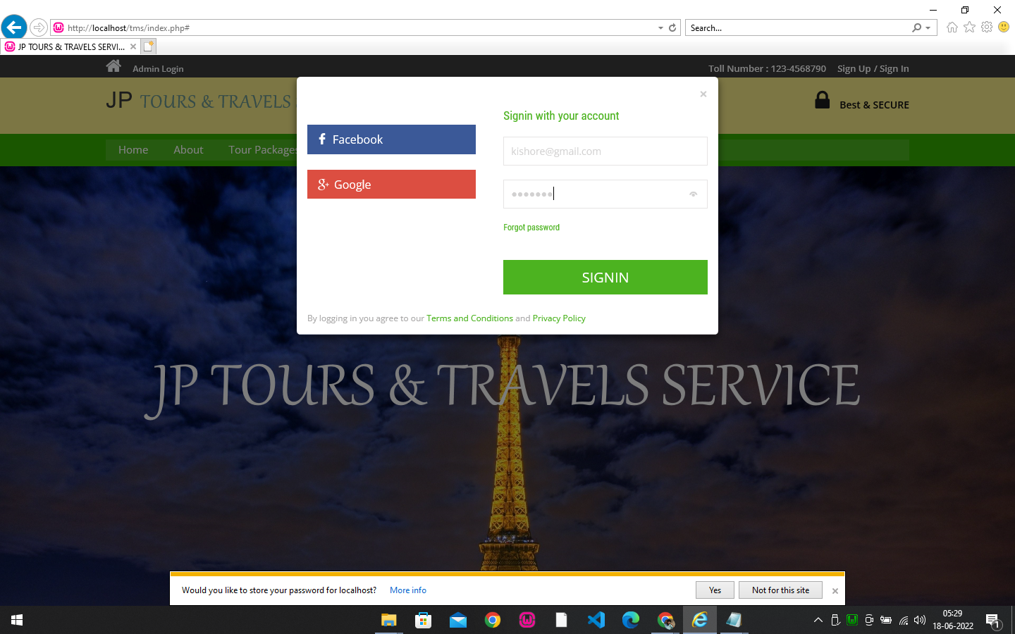 GitHub - kichudev/Tourist-Management-PHP