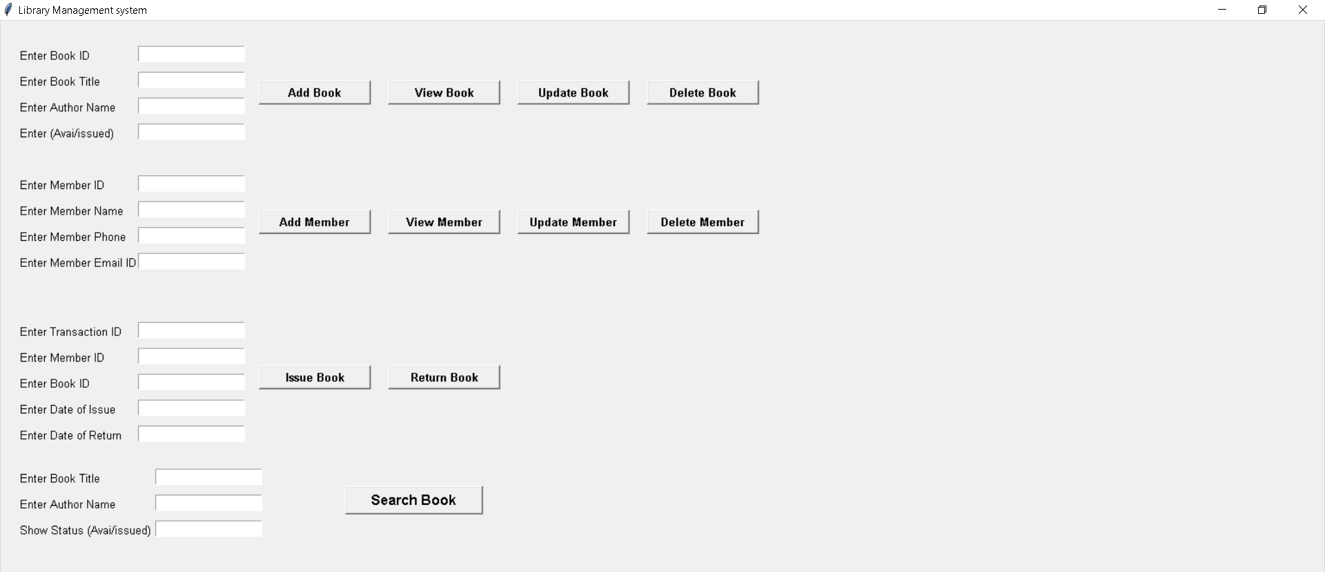 Github Aartimanjare Lms System Library Management System