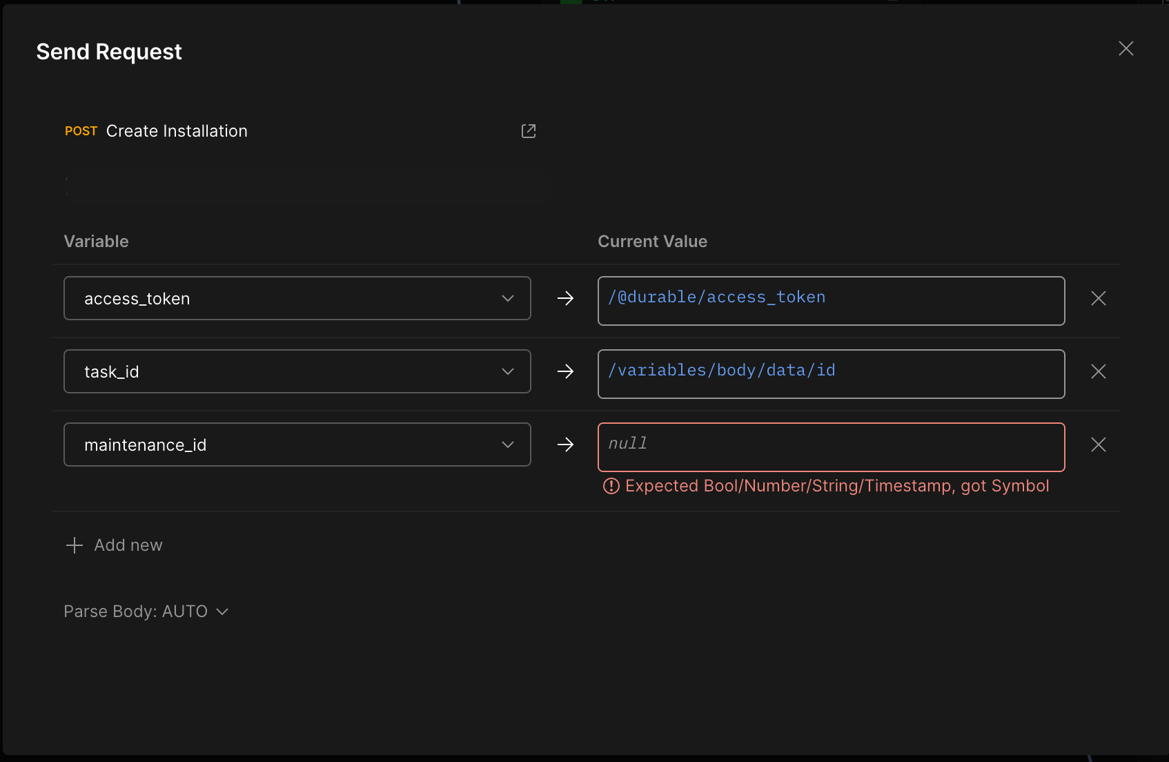 Set Variable With Null Value · Postmanlabs Postman Flows · Discussion 348 · Github