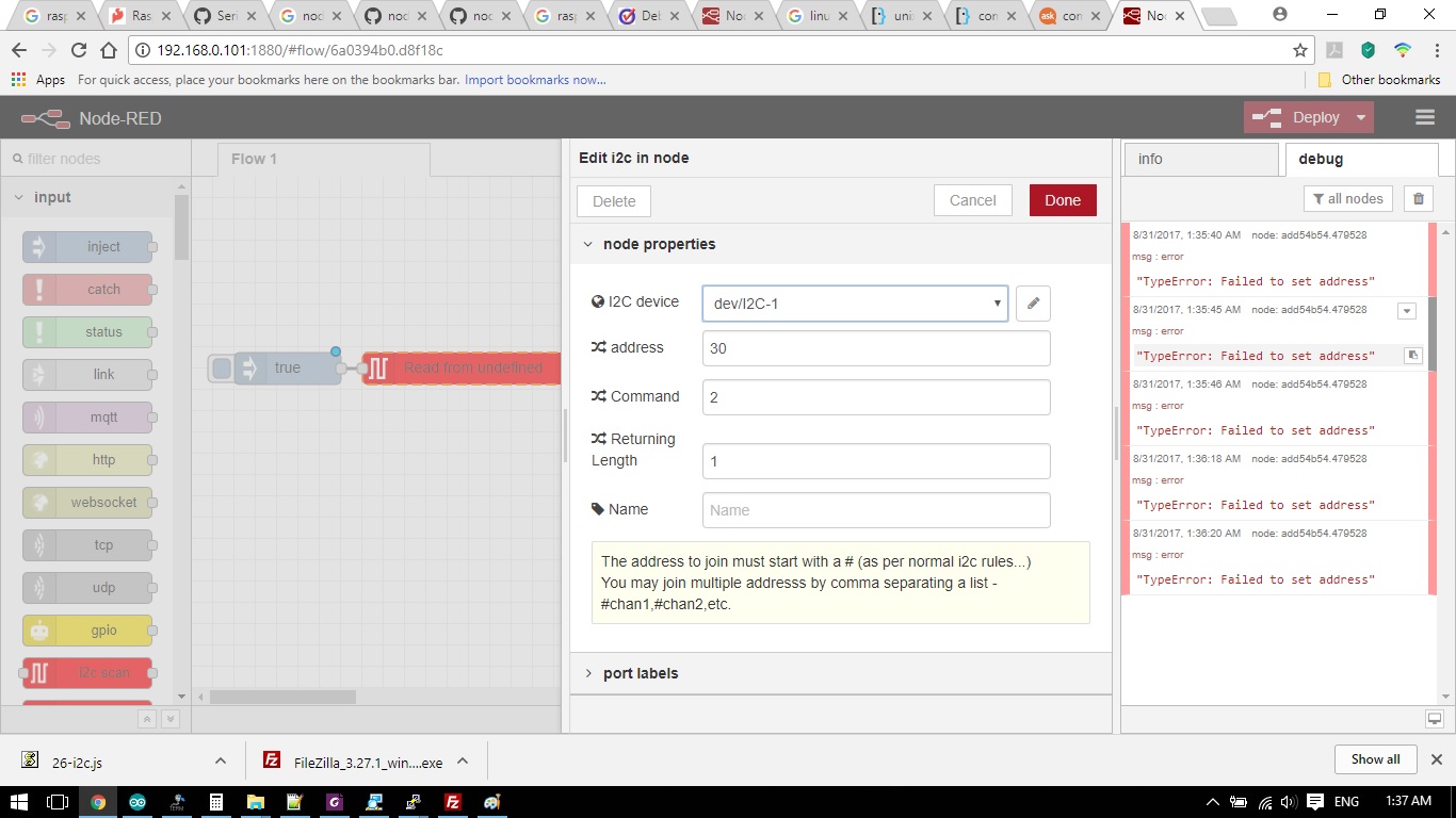Typeerror Failed To Set Address · Issue 14 · Nielsnl68node Red Contrib I2c · Github 