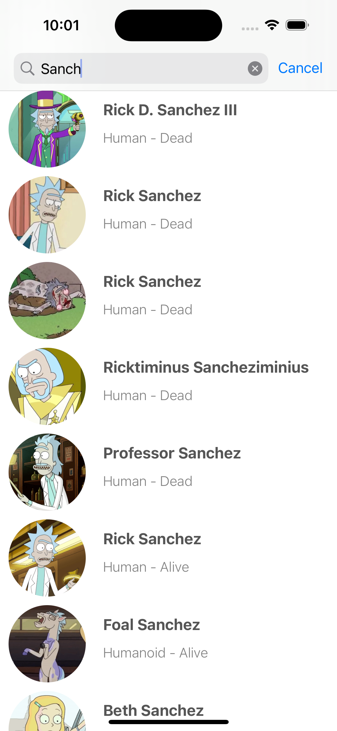 GitHub - Langepas94/RickAndMorty-MVVM-FlowController: Rick and Morty ...