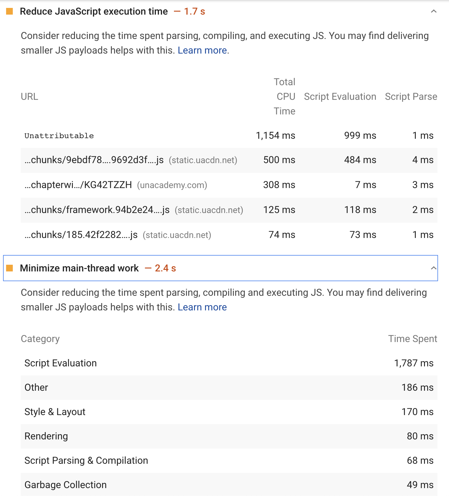 All my pages in pagespeed insights showing this problem · vercel next ... All my pages in pagespeed insights showing this problem · vercel next ...