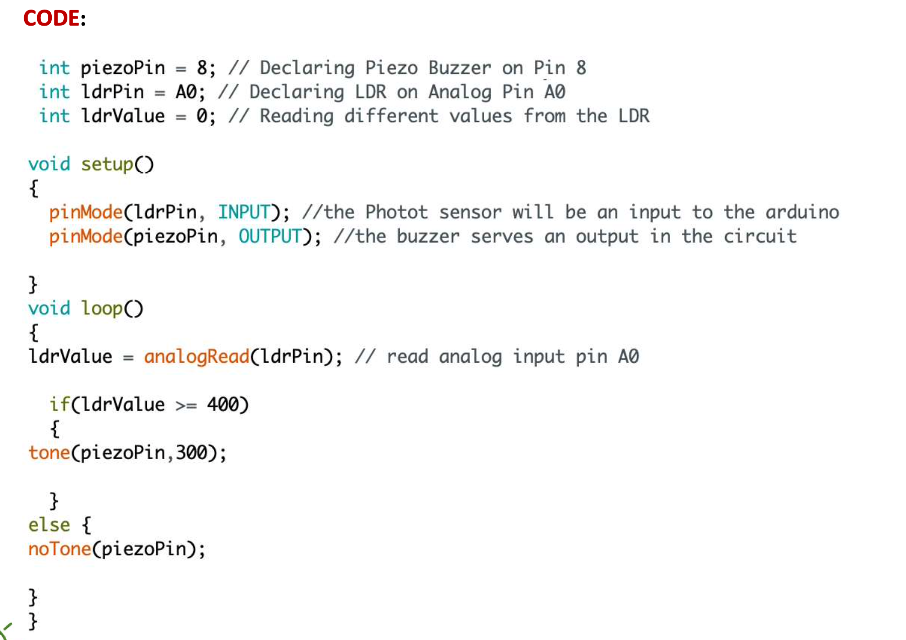 GitHub - Asma-Ahmed-Aqil-AL-Zubaidi/Turn-on-the-Photoresistor-Sensor-on ...
