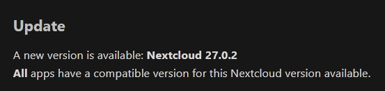 Nextcloud updater · Issue #351 · linuxserver/docker-nextcloud · GitHub