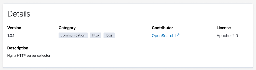 [BUG] Update Integration metadata in Integrations detail page · Issue #912 · opensearch-project ...