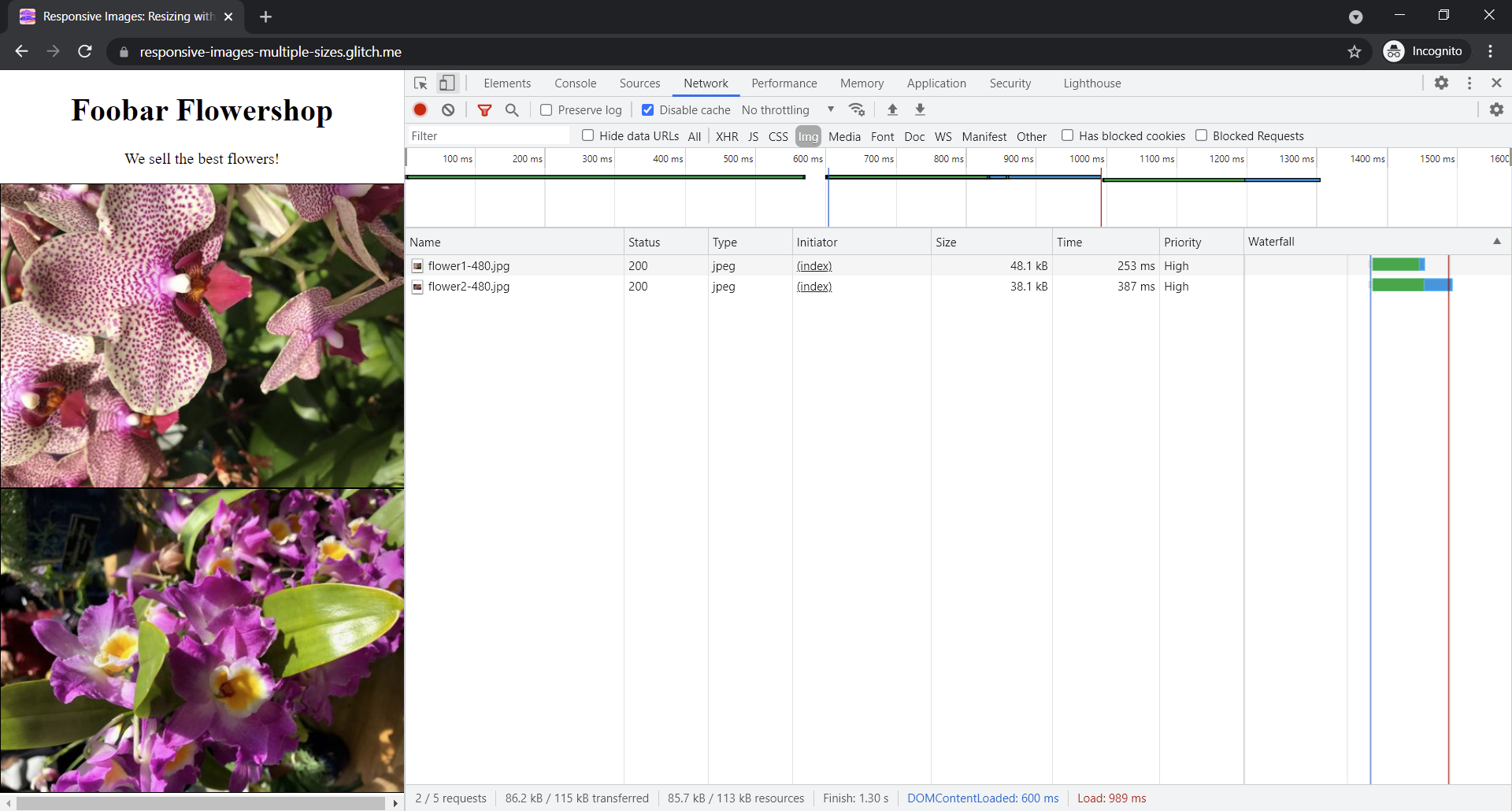 Responsive images not loaded correctly · Issue #5756 · GoogleChrome/web.dev · GitHub