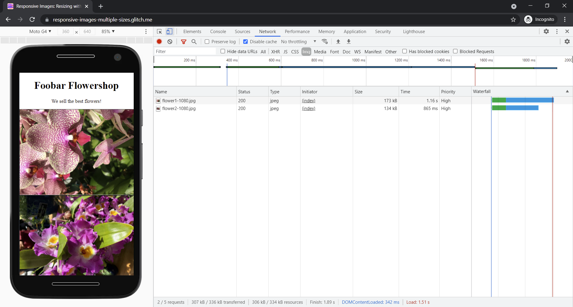 Responsive images not loaded correctly · Issue #5756 · GoogleChrome/web.dev · GitHub