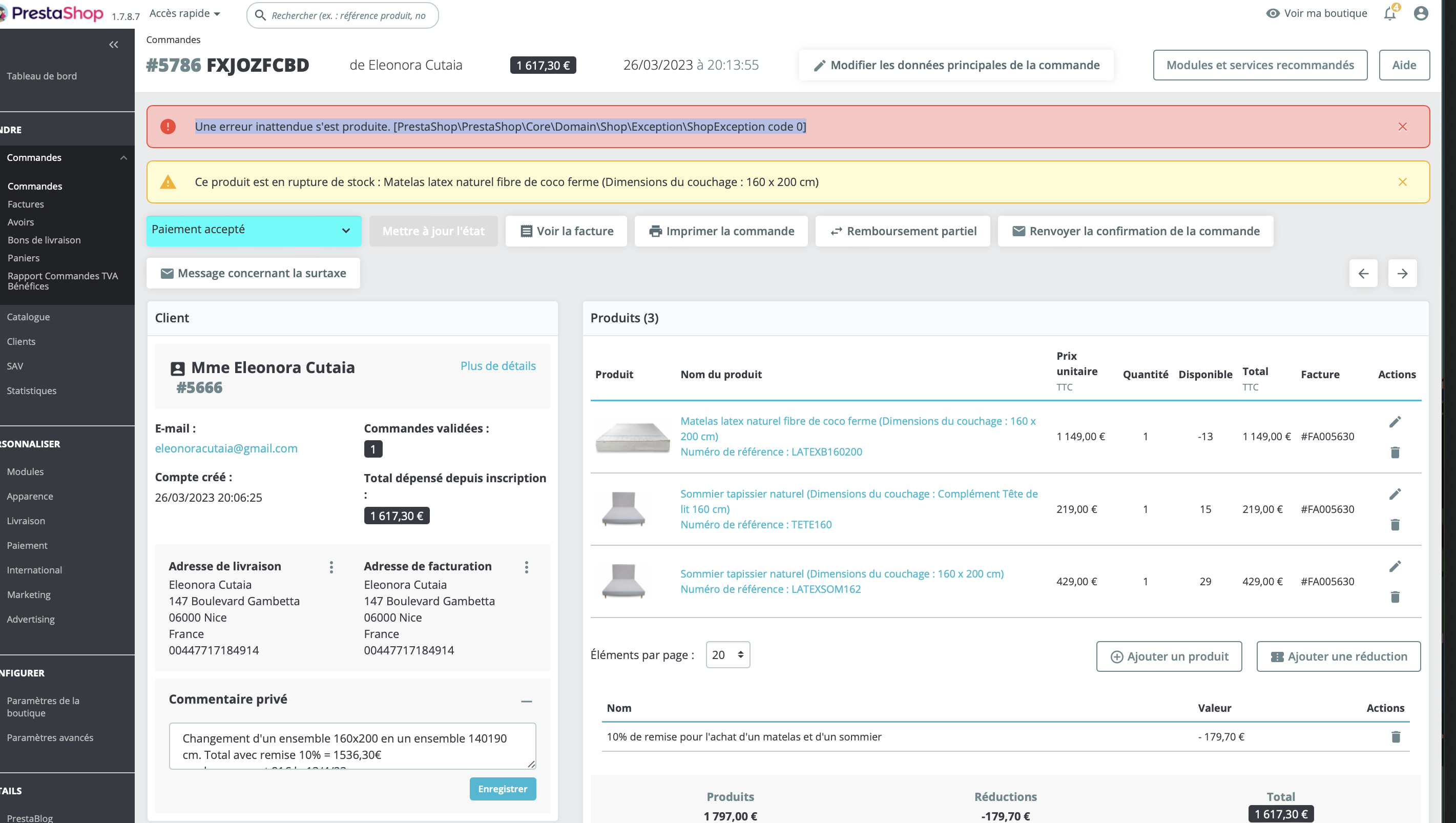 Bug Remboursement Partielle · Issue #32165 · PrestaShop/PrestaShop · GitHub