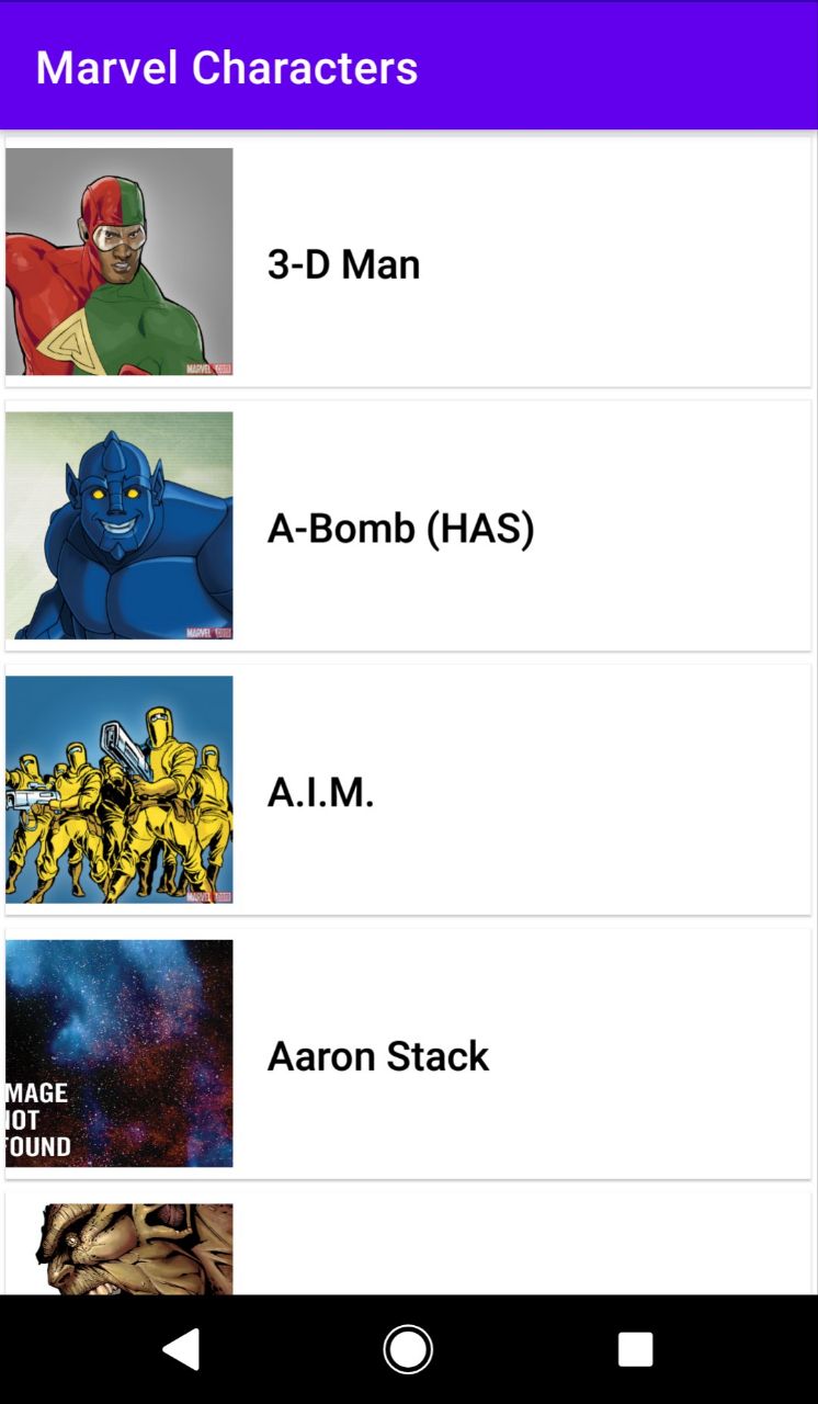 GitHub - sedaaggez/MarvelProject