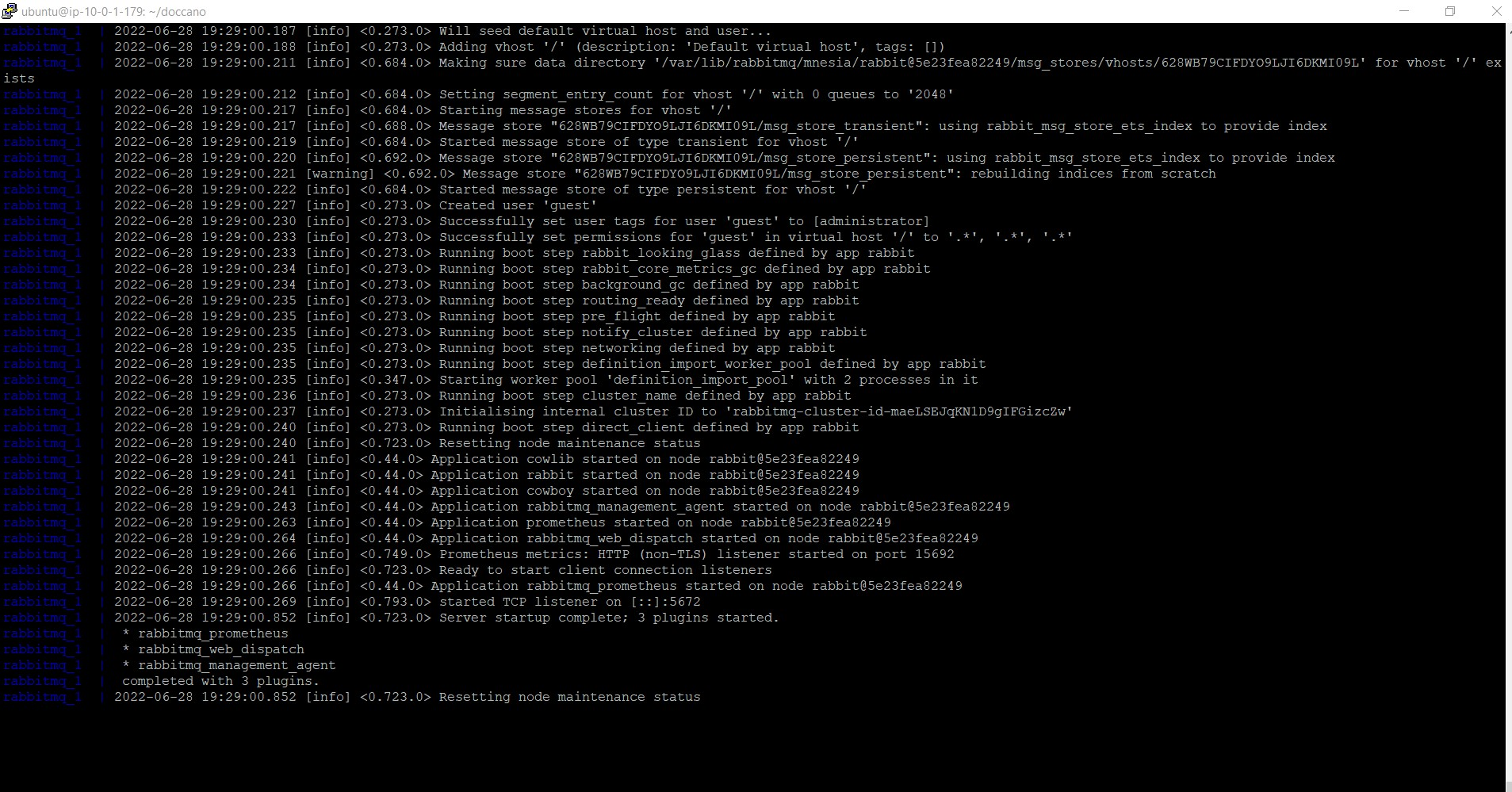 Doccano AWS deployment error · Issue #1061 · doccano/doccano · GitHub