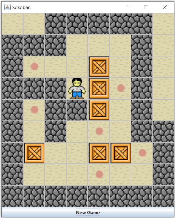 GitHub - IvanMiljkovicPMF/Sokoban_JAVA_SWING_GUI: Sokoban game