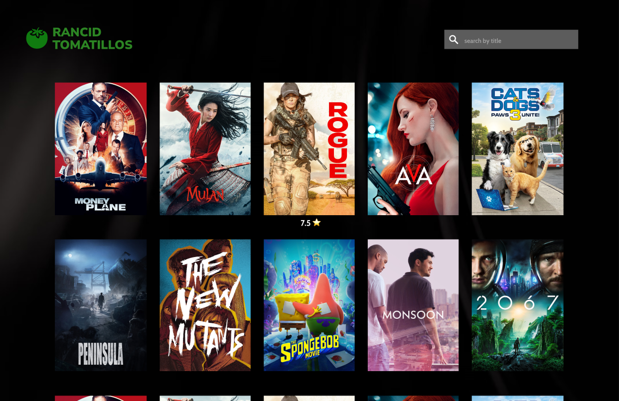 GitHub - jwasmer/RancidTomatillos