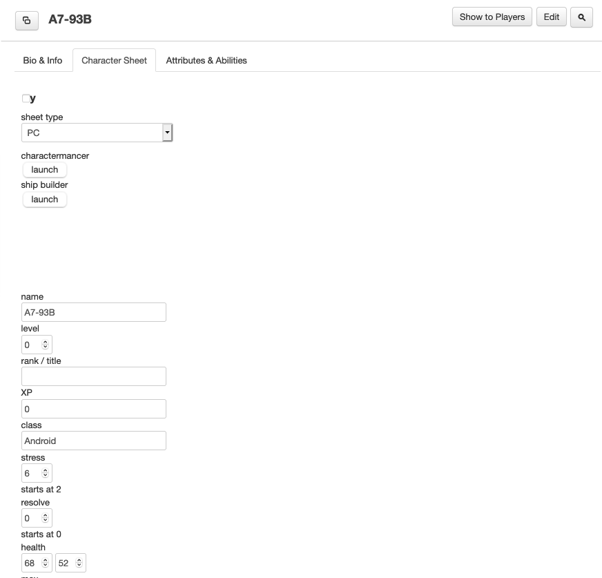Mothership Offical sheet is broken · Issue #8667 · Roll20/roll20-character-sheets · GitHub