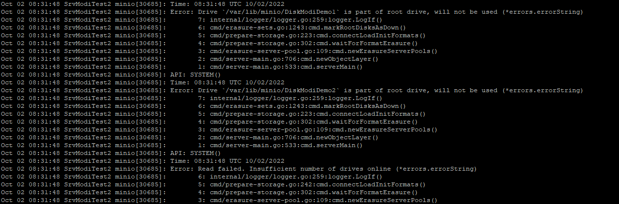 Configure minio in expand mode · minio minio · Discussion #15773 · GitHub