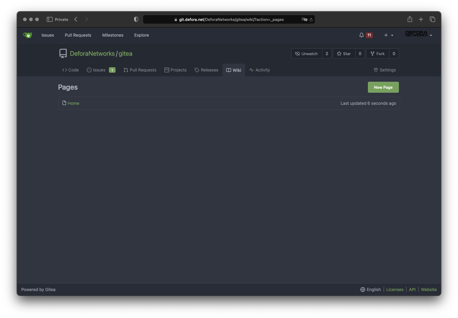 Following links to inexistent Wiki pages redirect to the list of pages · Issue #24037 · go-gitea ...
