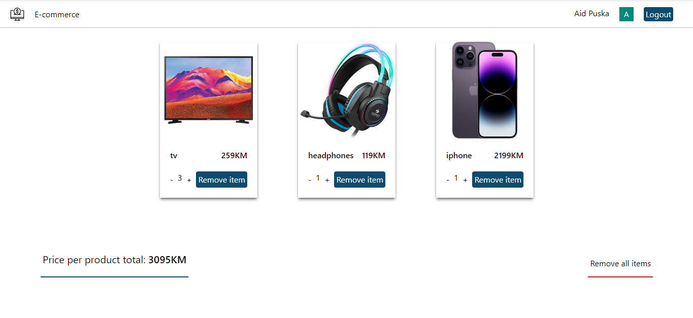 GitHub - AidPuska/e-commerce: Made with MERN stack and TailwindCSS.