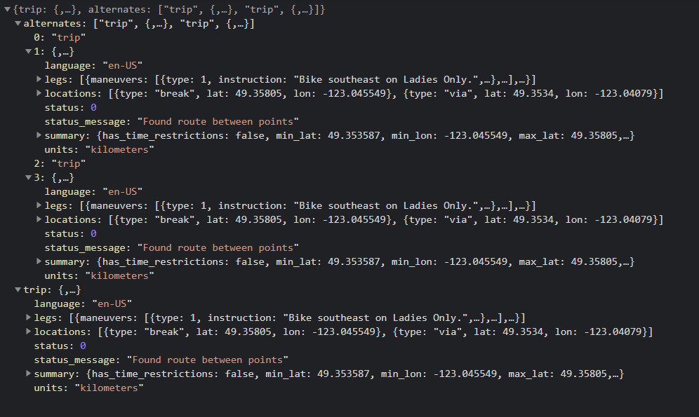 Map Matching trace_route response change? · Issue #2955 · valhalla/valhalla · GitHub