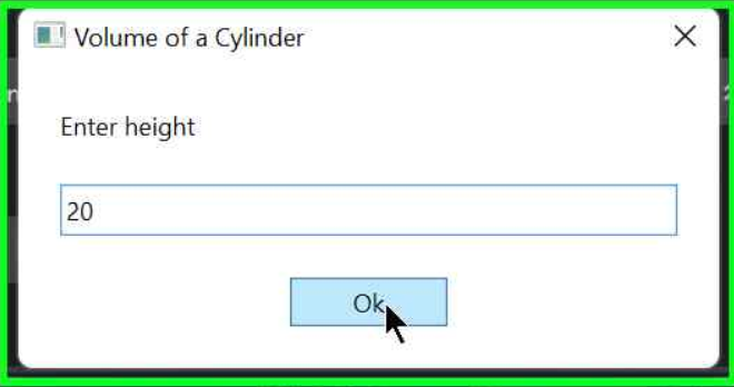 GitHub - RaneemQasim5251/Volume-of-a-Cylinder: pass arguments (in) and ...