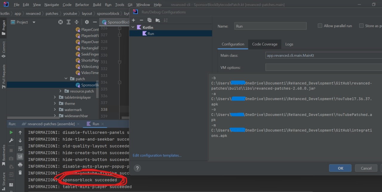 bug: SEVERE SponsorBlock patching failed · Issue #2094 · ReVanced/revanced-patches · GitHub