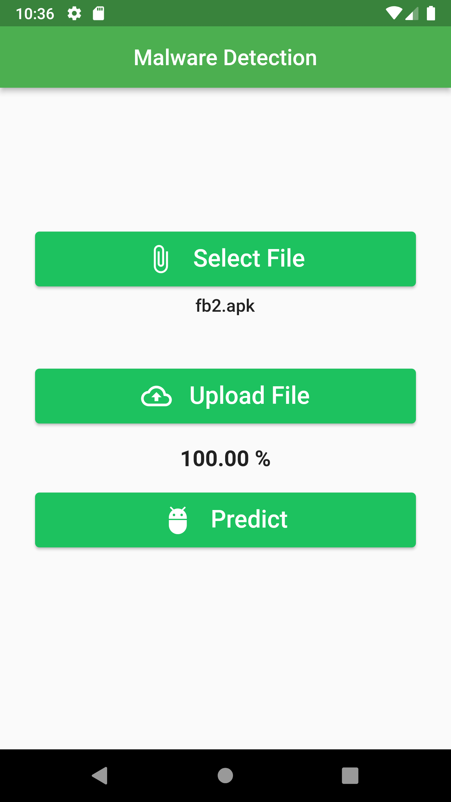 GitHub - Maheshchandra09/AndroidMalware-Detector: A flutter application ...