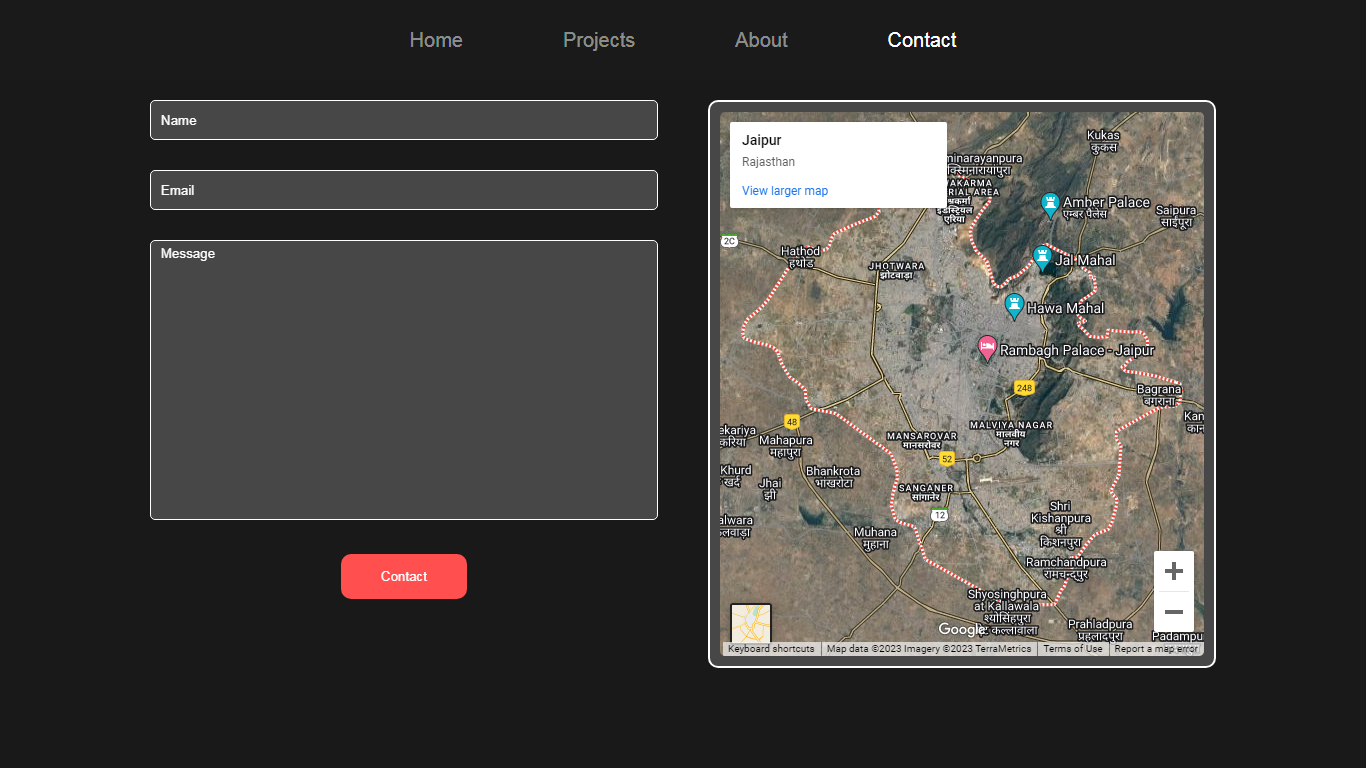 Improve the UI theme of contact-Us Section · Issue #281 · AbhiPatel10/AISKCON-CONSTRUCTION · GitHub