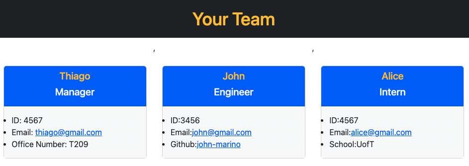 GitHub - thiago-nasciutti/team-profile-generator