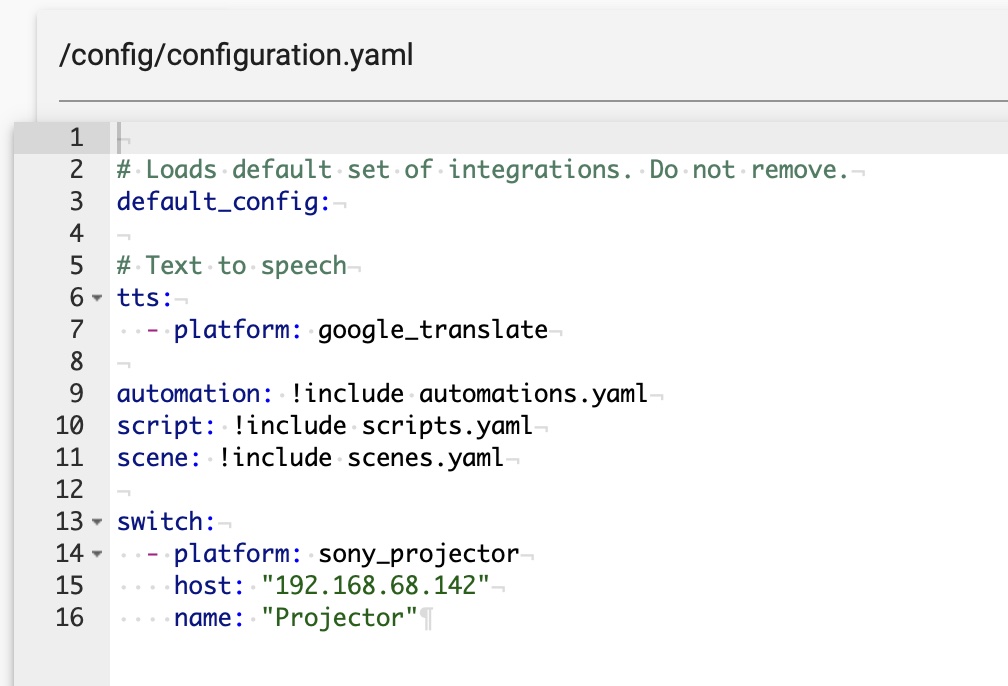 Sony Projector Integration or Switch · Issue #25010 · home-assistant/home-assistant.io · GitHub
