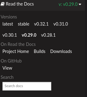 Publish a few trailing versions of the documentation on ReadTheDocs · Issue #971 · Ouranosinc ...