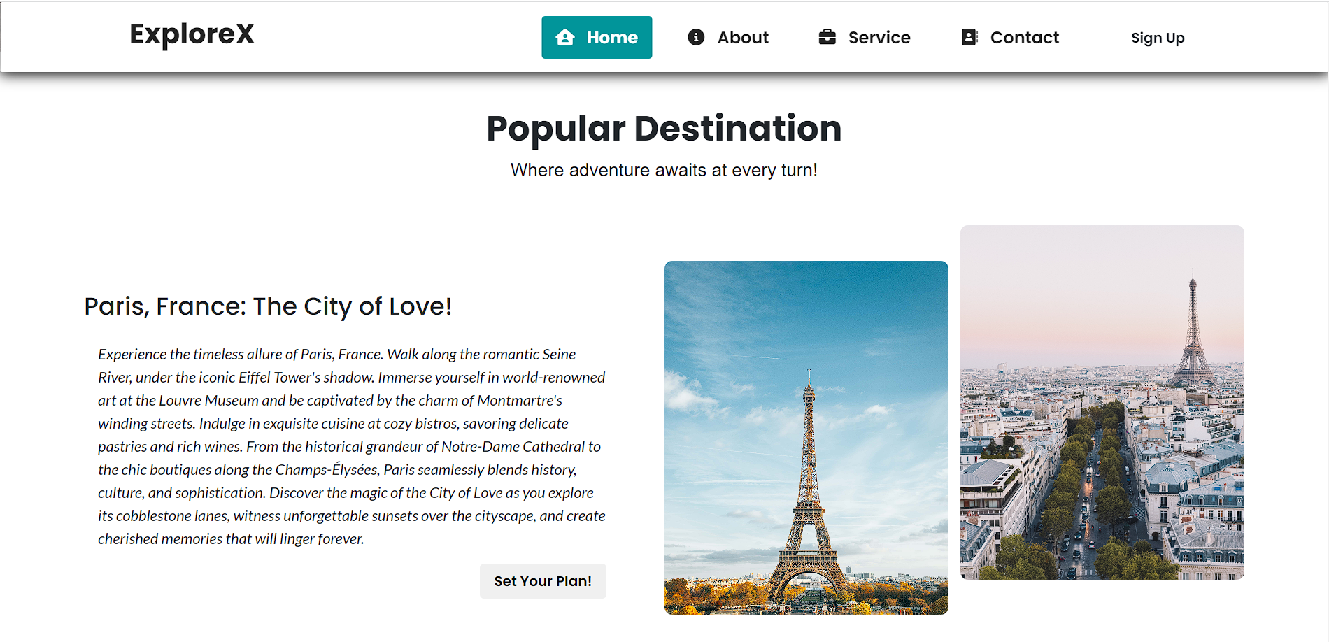 Landing Page Tour And Travel · Issue 574 · Thinkswell Javascript Mini Projects · Github