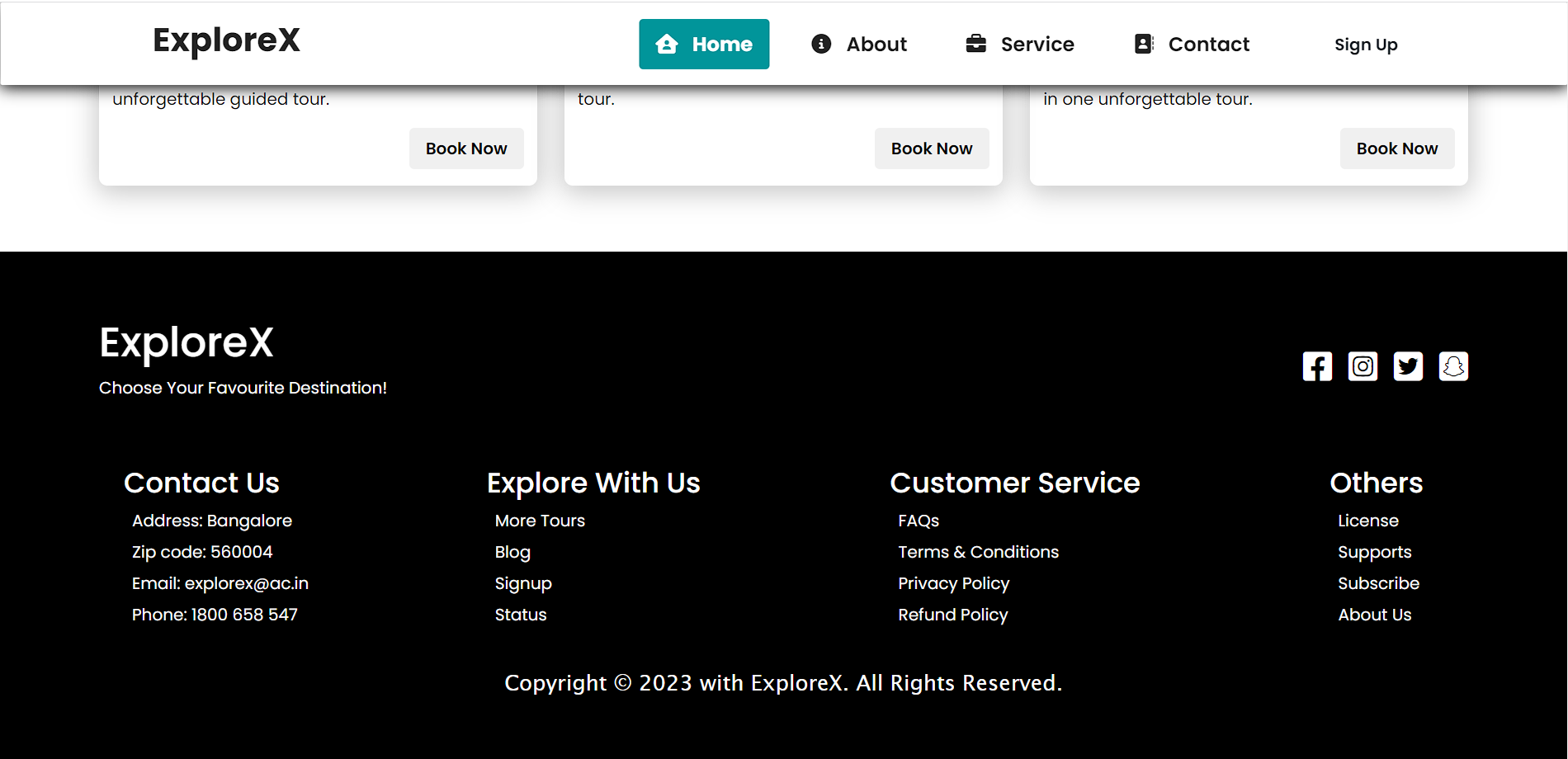 Landing Page Tour And Travel · Issue 574 · Thinkswell Javascript Mini Projects · Github