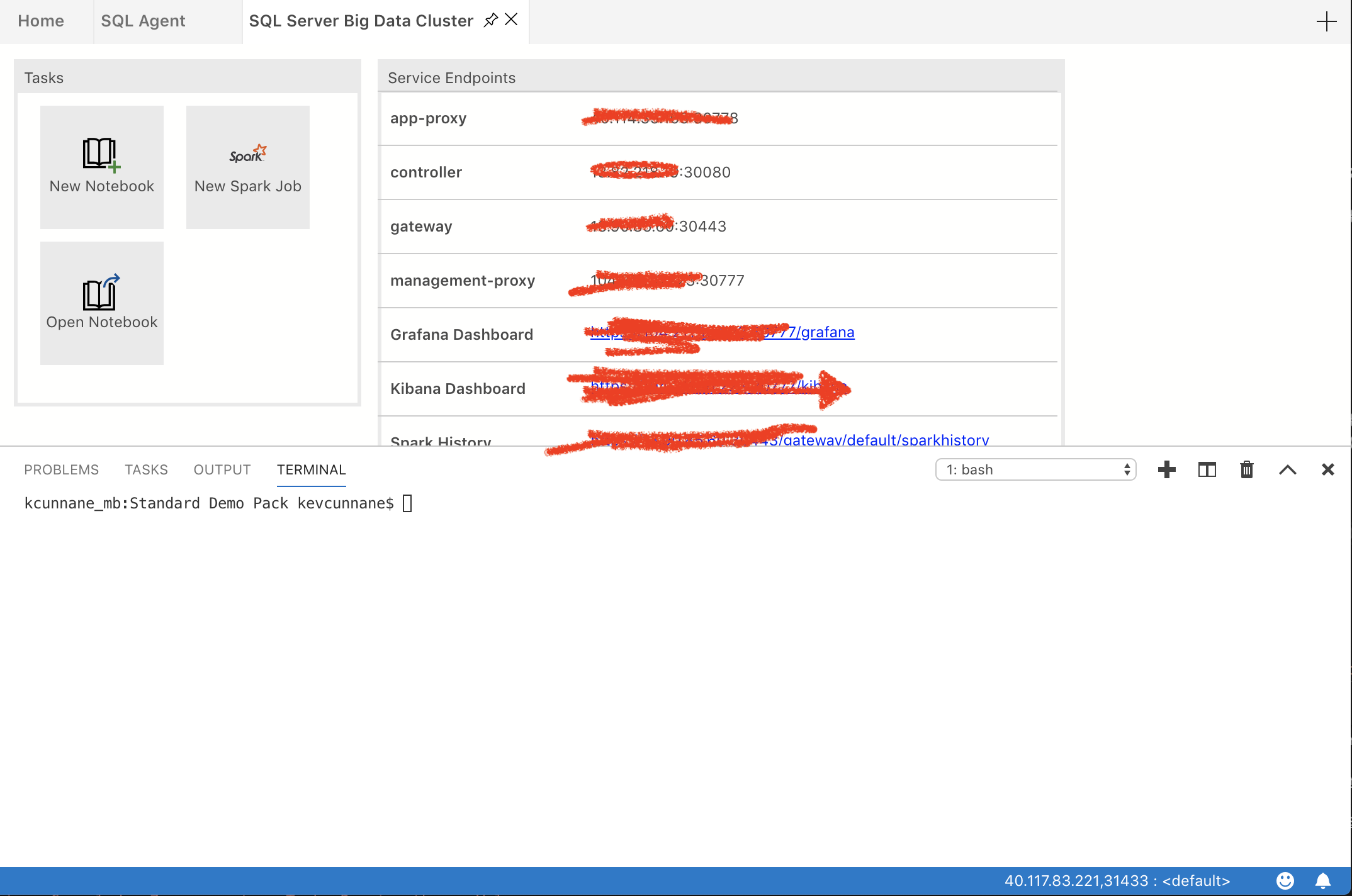 SQL big data cluster tab doesn't scroll if needs vertical space · Issue #5988 · microsoft ...