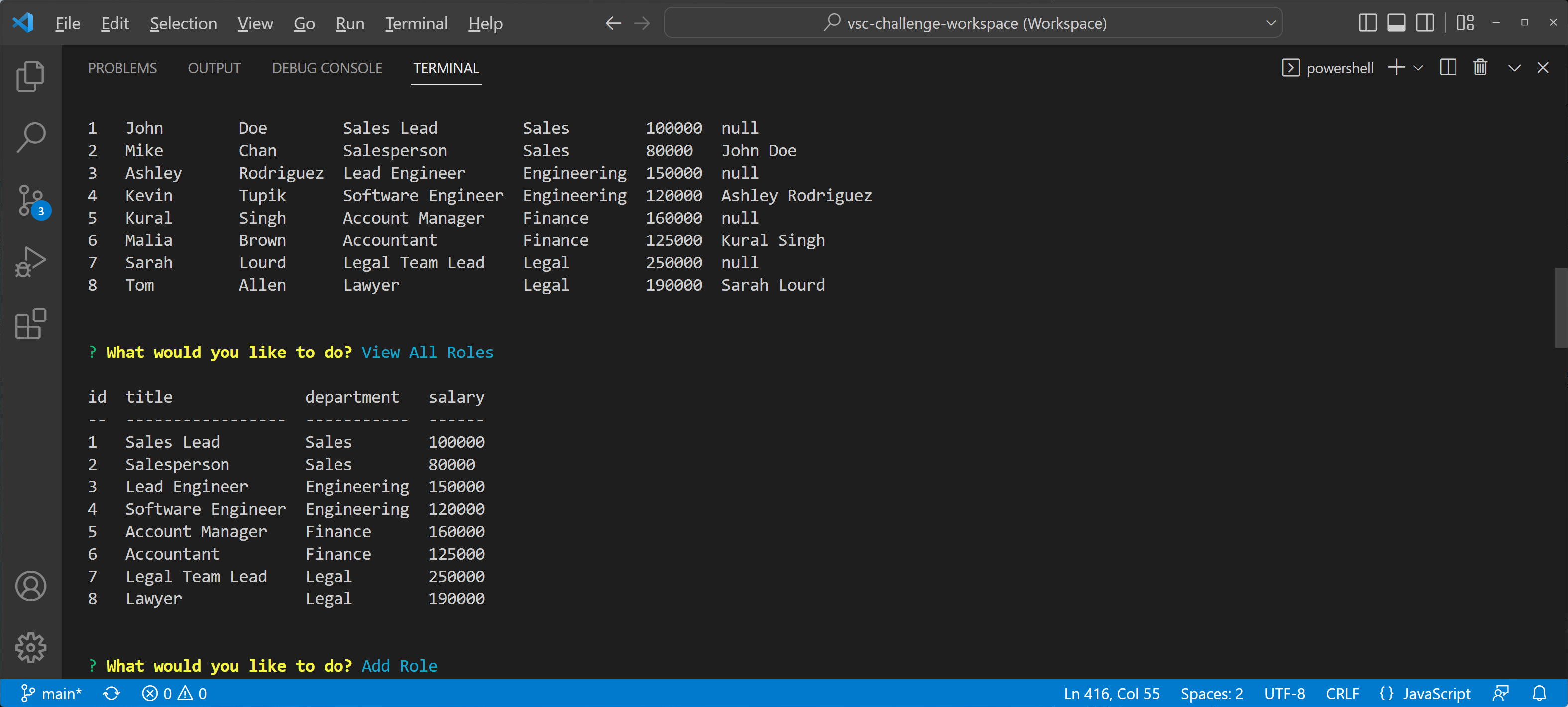 GitHub - bzoulko/module12_challenge: Module 12 - SQL Challenge: Employee Tracker