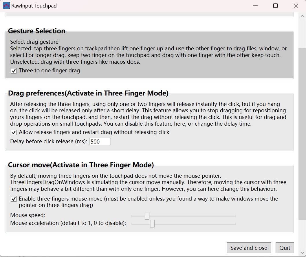 GitHub - kml0798/OneFingerDragThreeFingersDragOnWindows: A windows app ...