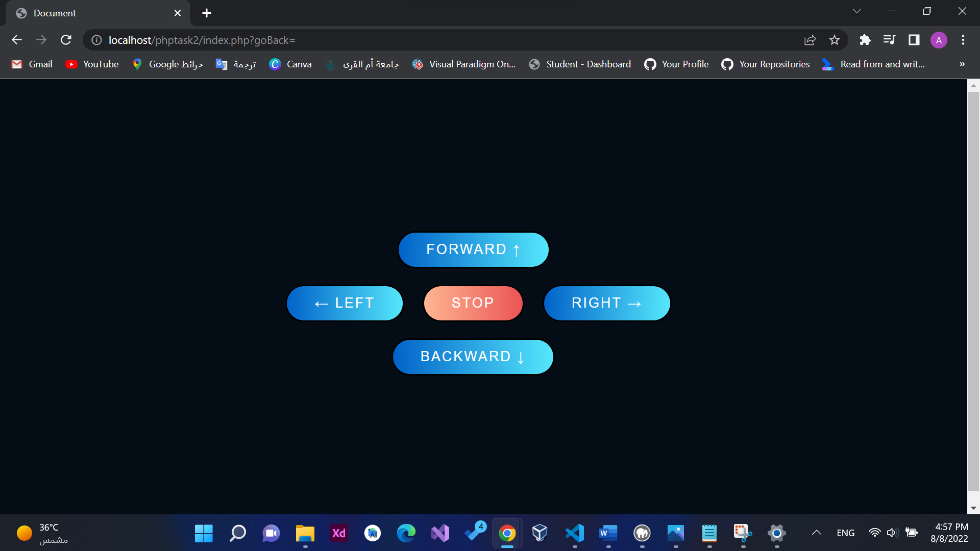 GitHub - Aliah110/Robot-control-panel