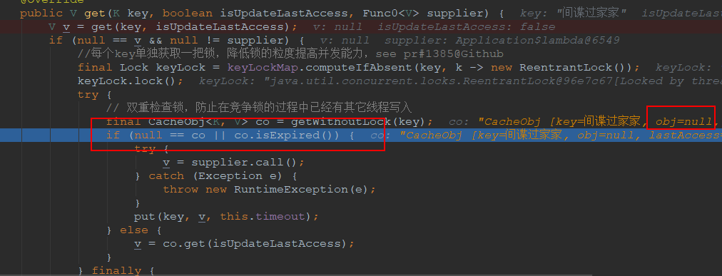 CacheUtil 获取空值判断 CacheObj 不为空但是内部值object为空的情况应该不走缓存 · Issue #2773 · chinabugotech/hutool · GitHub