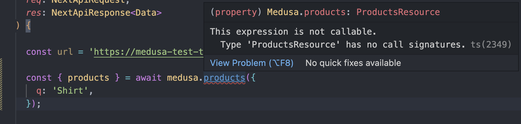 medusa.products.search returns empty array but GET /store/products?q=foo works · Issue #2735 ...