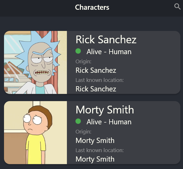 GitHub - nerdpai/flutter_rickmorty_app