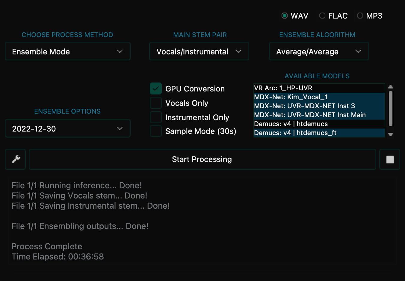 Mac exporting time · Issue #362 · Anjok07/ultimatevocalremovergui · GitHub